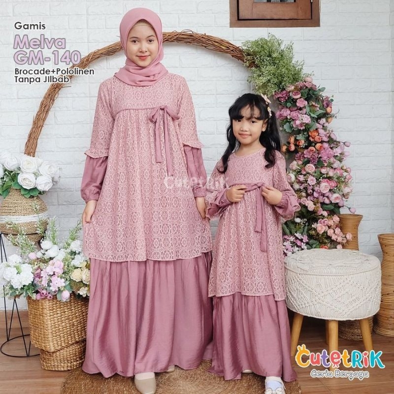 Jual New Arrival Korean Style!!Gamis Cantik brocade Melva, Alora,kiana ...