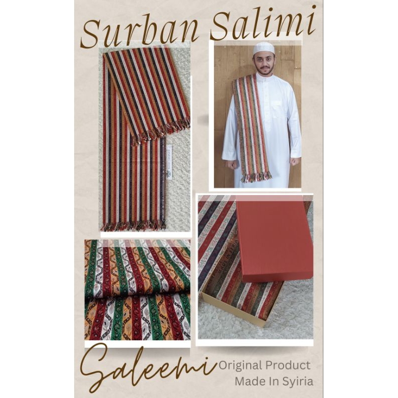 Jual Surban Salimi Asli / Sorban Salimi Ori / Saleemi / Sorban Langka ...