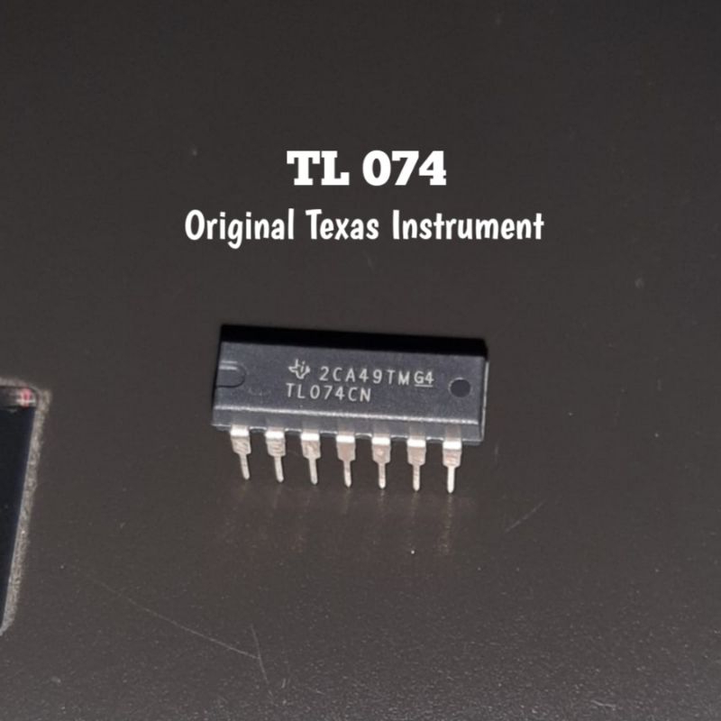 Jual IC TL074 TL 074 quad Opamp Original Texas | Shopee Indonesia