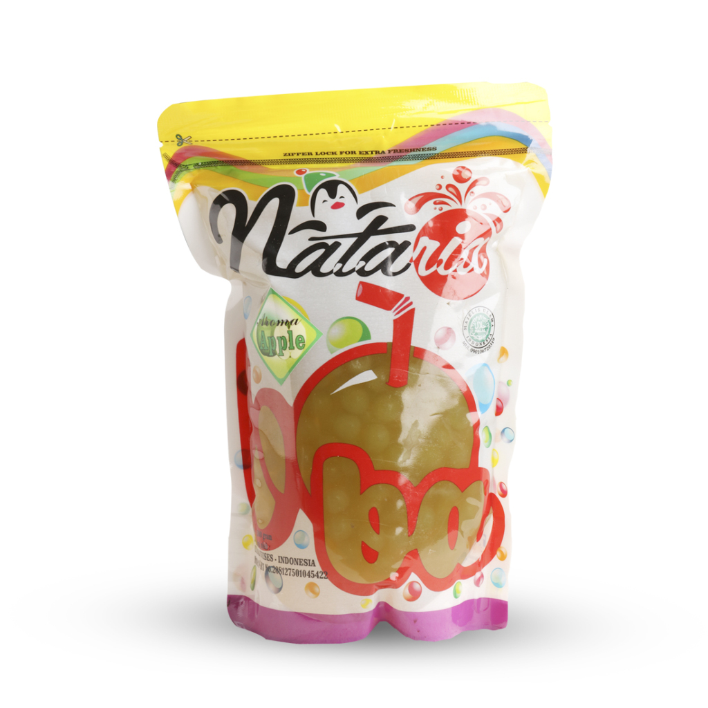 Jual Popping Boba Green Apple 500gr - Poping Jelly Nataria - Tanara ...