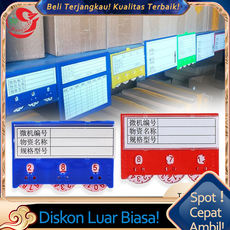 Jual Label Harga Type Magnetik/Tempat Harga Rak Minimarket/Price Tag ...