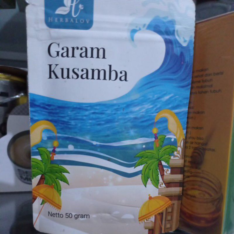 Jual Herbalov Garam Kusamba (Garam laut terbaik dan paling murni ...