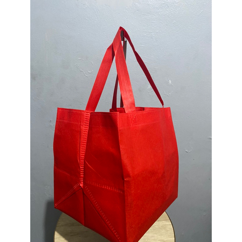 Jual (LUSIN ISI 12 PCS) Goodie Bag Tas Hajatan 22x22 Tinggi 28 Cm / Tas Nasi Box / Tas Hajatan ...