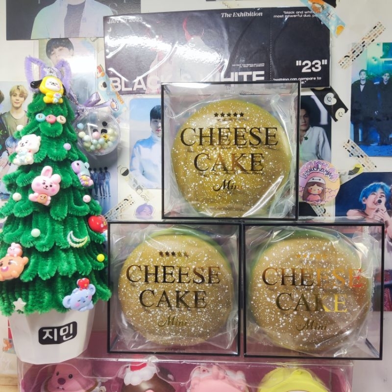 Jual (READYSTOCK) CHEESECAKE MATCHA LIMITED SQUISHY BY IBLOOM | Shopee ...