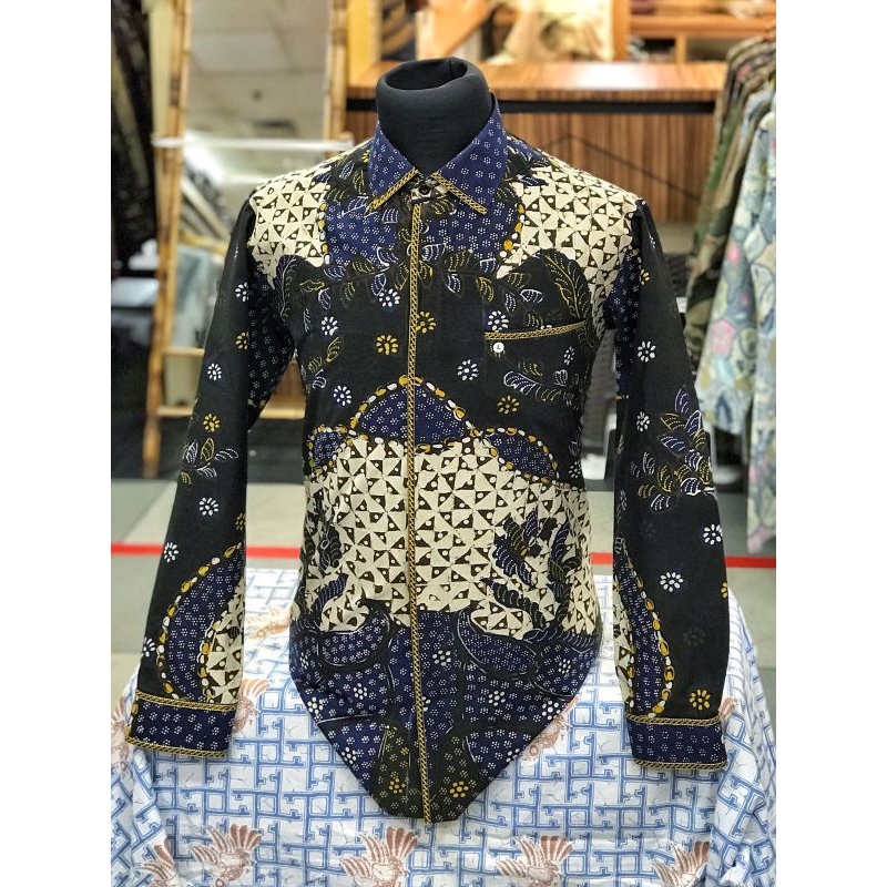 Jual KEMEJA BATIK SMOCK KATUN TULIS MADURA SUPER PREMIUM THAMRIN CITY ...