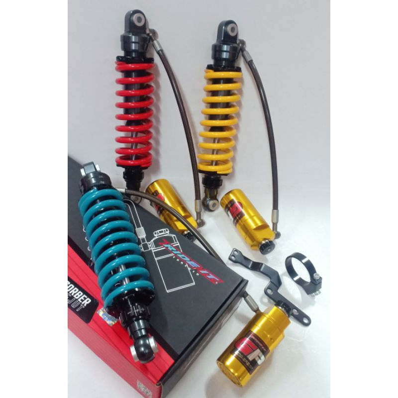 Jual Shockbreaker Ride It GP 103 Tabung Pisah Fleksibel Click Rebound Kompresi Fungsi Original ...