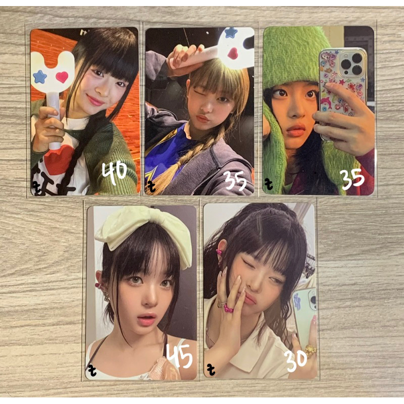 Jual READ DESC photocard pc newjeans album get up omg weverse wvr ver iphone pita lightstick ...