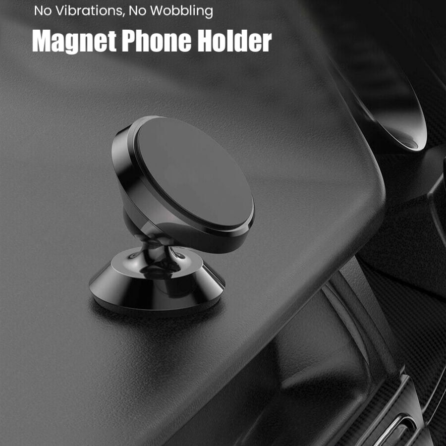 Jual Dashboard Mount Magnetic Car Phone Holder HP Magnet Mobil 360 ...