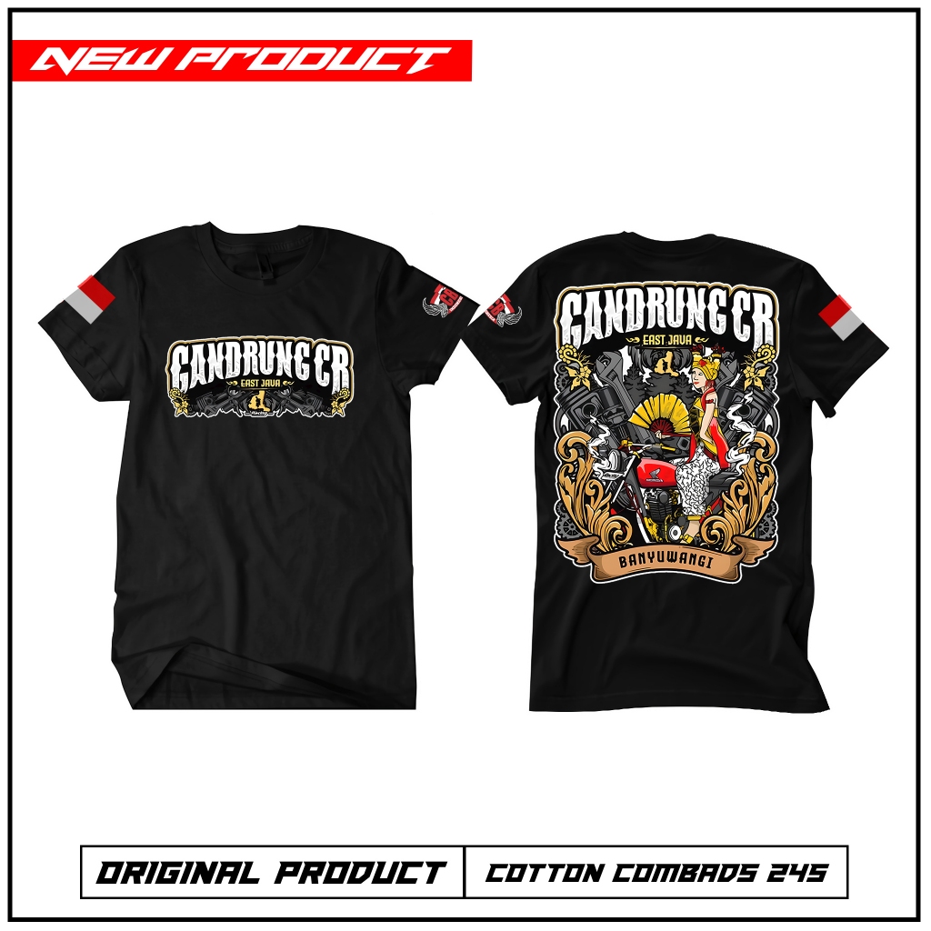 Jual Kaos Gandrung CB East Java Banyuwangi | Kaos Katun 24s Asli | Baju ...