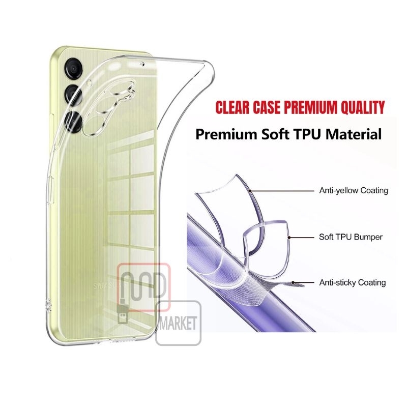 Jual Samsung A15 A16 A25 A26 A35 A36 A55 A56 4G 5G Clear Case Premium Casing Transparan Bening ...