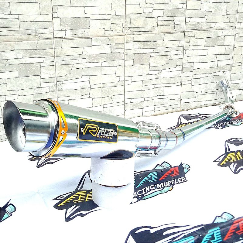 Jual knalpot racing SUPRA x RCB vega jupiter karisma revo absolut ...