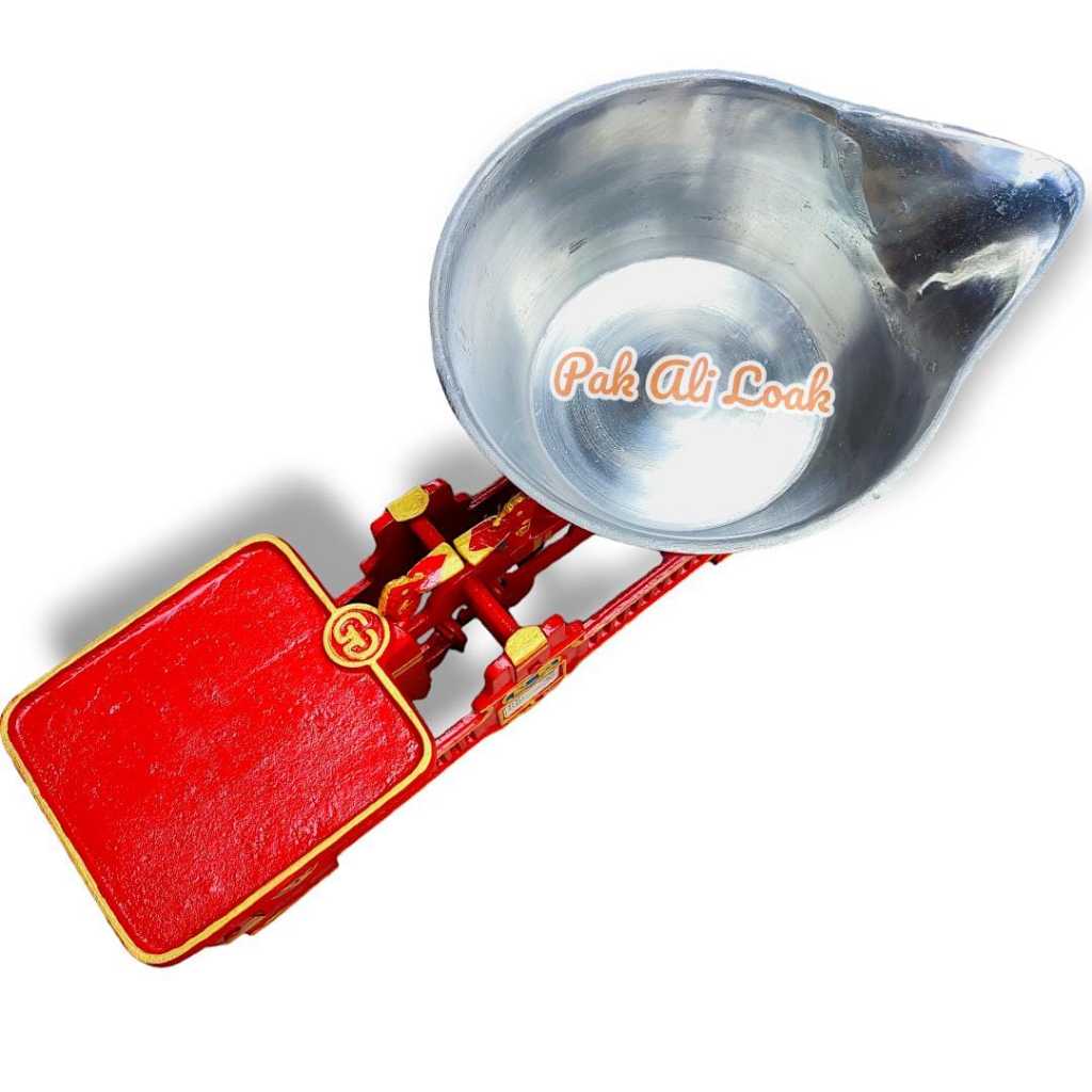 Jual Timbangan meja bebek duduk kodok 10 kg merk GG set bandul | Shopee ...