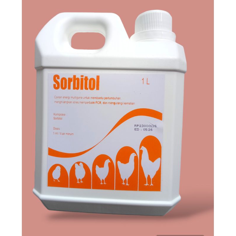 Jual Sorbitol 1 liter Vitamin Ternak Unggas Ayam Bebek Entok | Shopee ...
