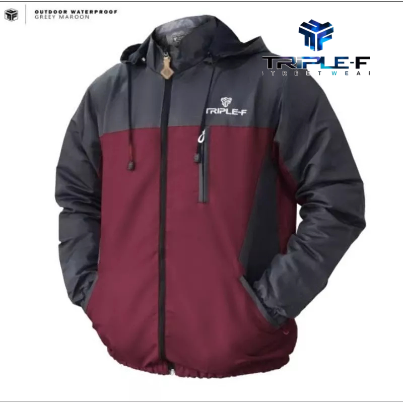 Jual JAKET PARASUT PRIA/WANITA JAKET OUTDOOR WATERPROOF JAKET ANTI AIR ...