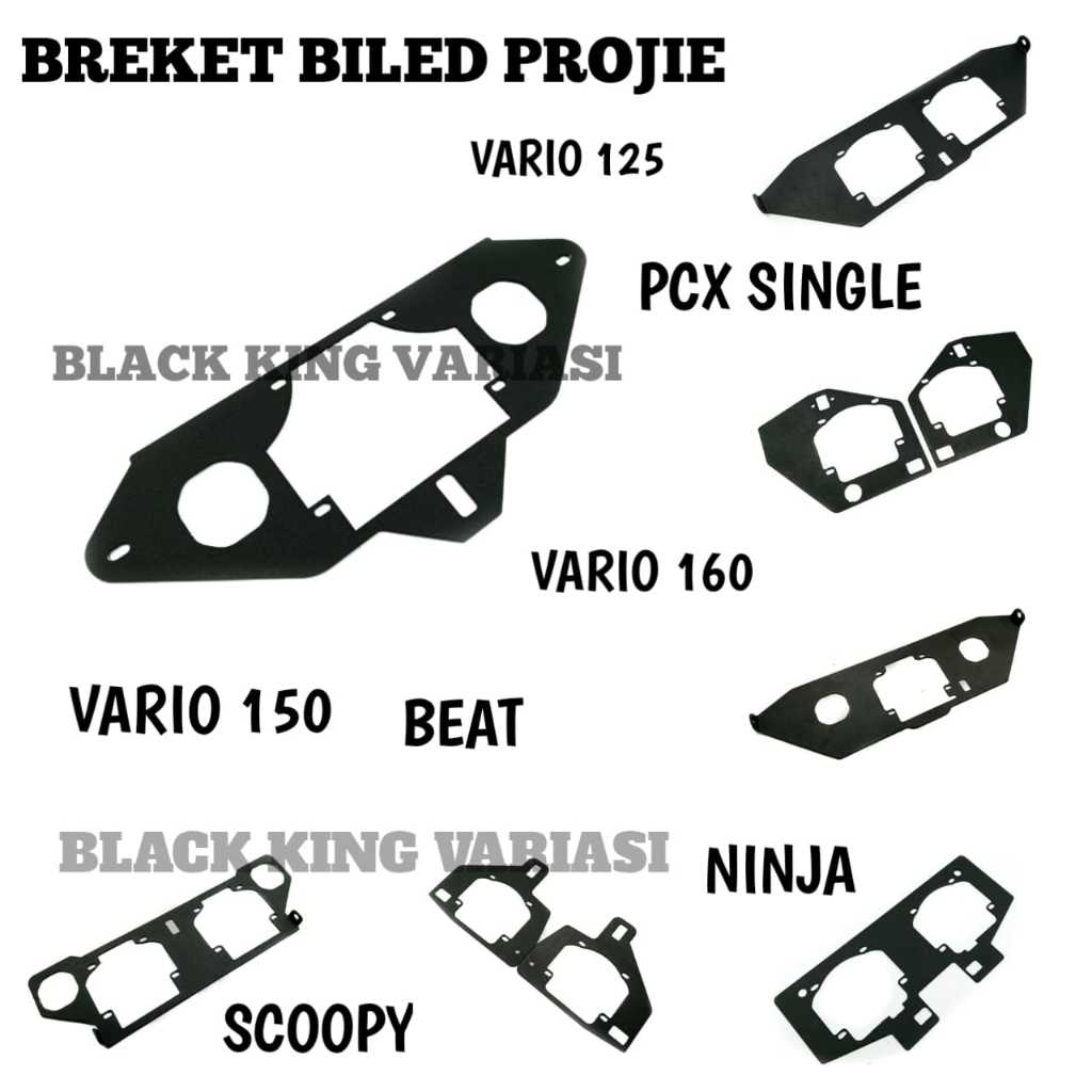 Jual Breket Retrofit Projector 2,5 inch 3 inch Breket Biled Brecket ...