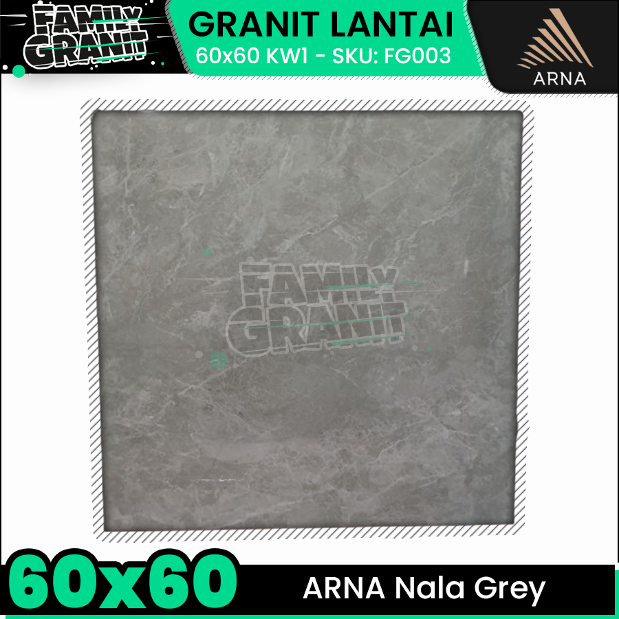 Jual Granit Lantai 60x60 ARNA Nala Grey Motif Marmer Super Glossy KW1 | Shopee Indonesia