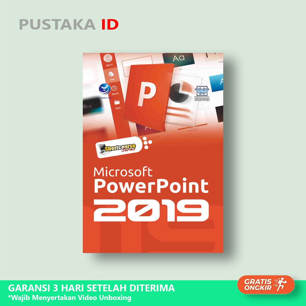 Jual Buku Shortcource Series: Microsoft PowerPoint 2019 - Original | Shopee Indonesia