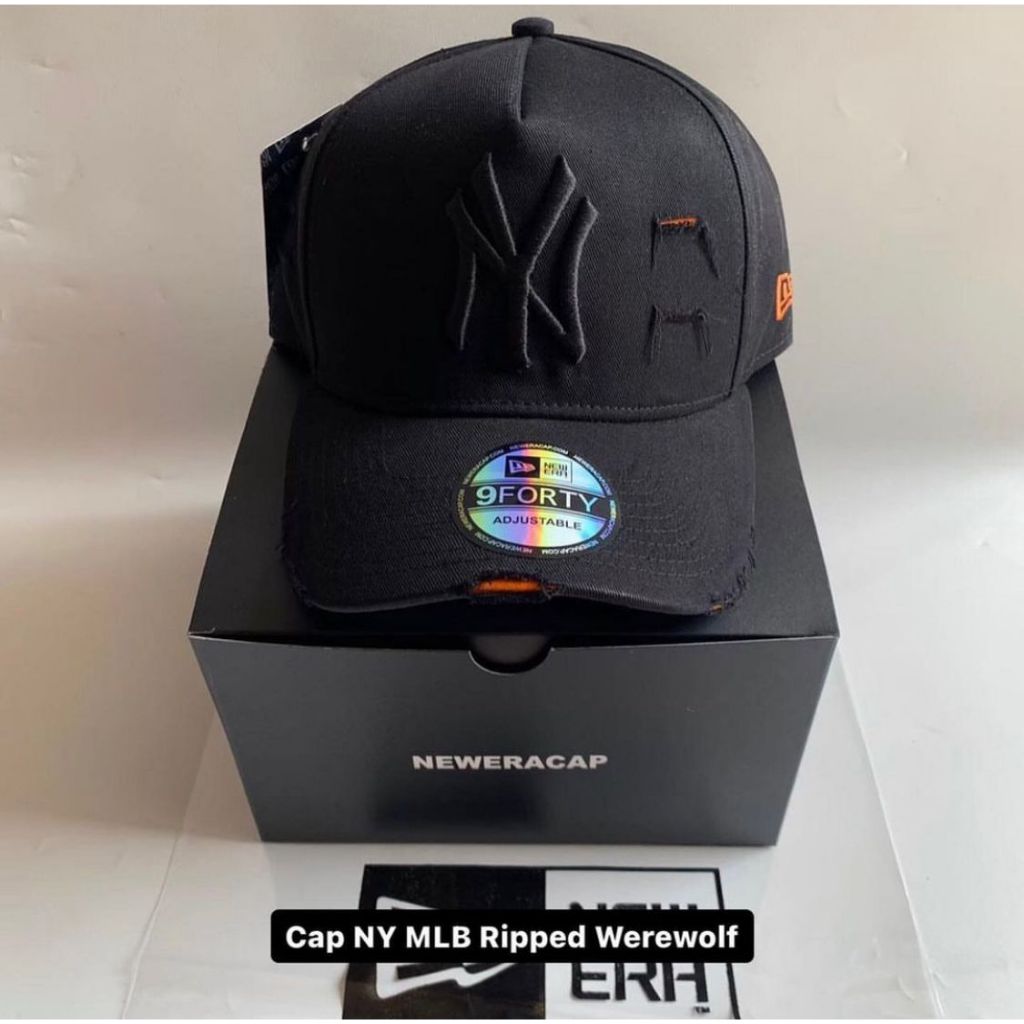 Jual Cap Ny Mlb Ripped Werewolf Shopee Indonesia
