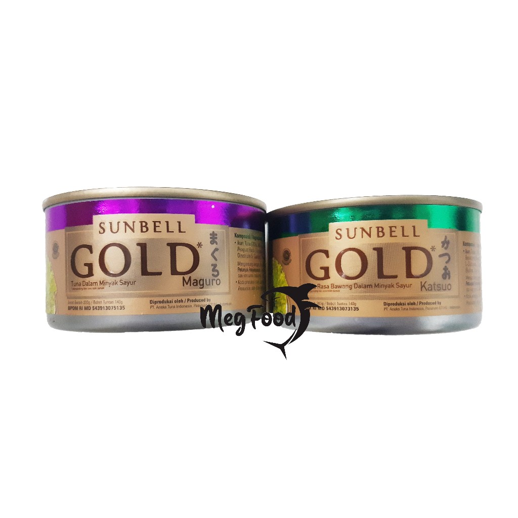 Jual Sun Bell Gold Katsuo|Sunbell Tuna rasa Bawang Dalam Minyak Sayur ...