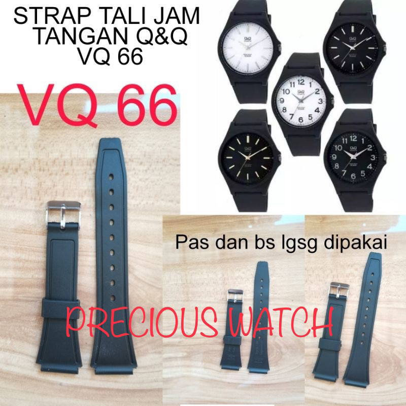 Jual Strap Tali Jam Q&Q QnQ QQ VQ66 VQ - 66 VQ - 66 bisa buat VQ 02 ...