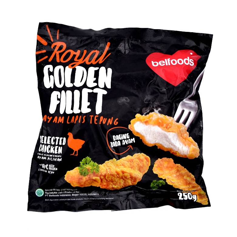 Jual Belfoods Royal Golden Fillet 250 g | Shopee Indonesia