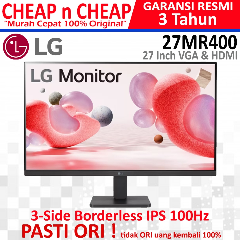 Jual LG 27MR400 IPS 75Hz HDMI - Monitor 27 Inch Inci 27MP400 | Shopee ...