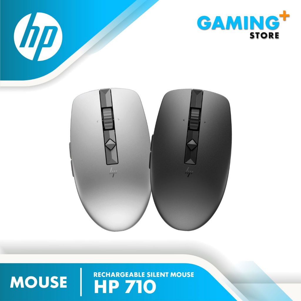 Jual HP 710 Mouse Wireless Rechargeable Silent Bluetooth | Shopee Indonesia