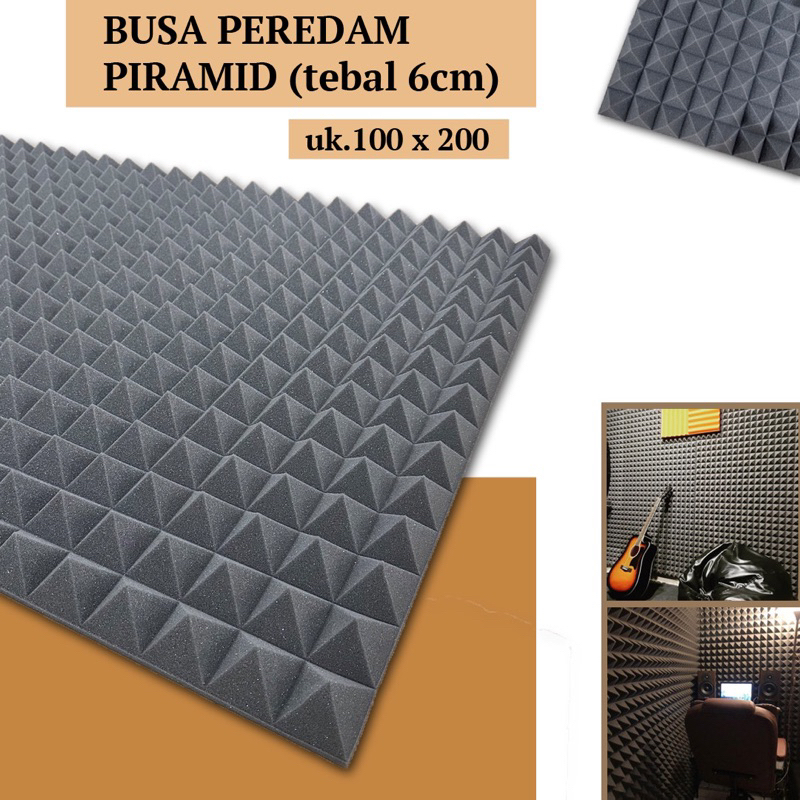 Jual Busa Piramid Busa Telur Peredam Suara 100 x 200 | Shopee Indonesia