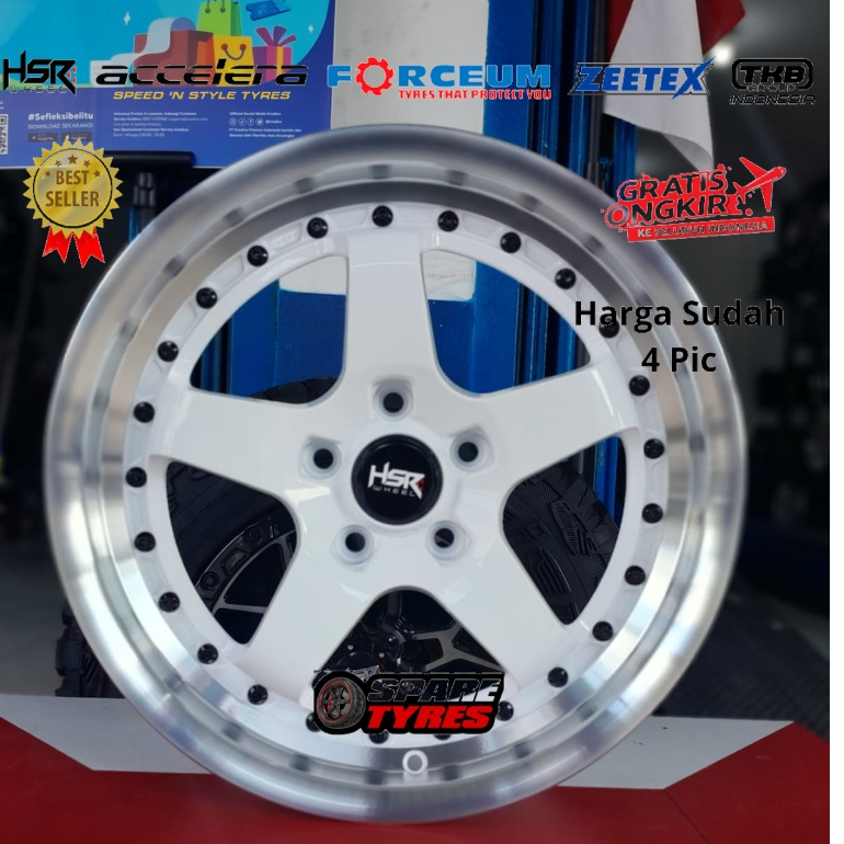 Jual Velg Terbaru HSR Ring 17 BOB Cocok Untuk Xpander Terios Rush Innova Ertiga Grandmax Lebar ...