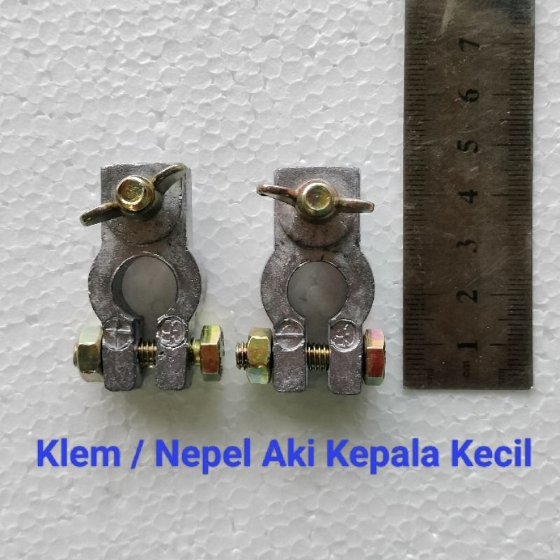 Jual Pol Klem Kepala Terminal Aki kecil bahan Timah | Shopee Indonesia