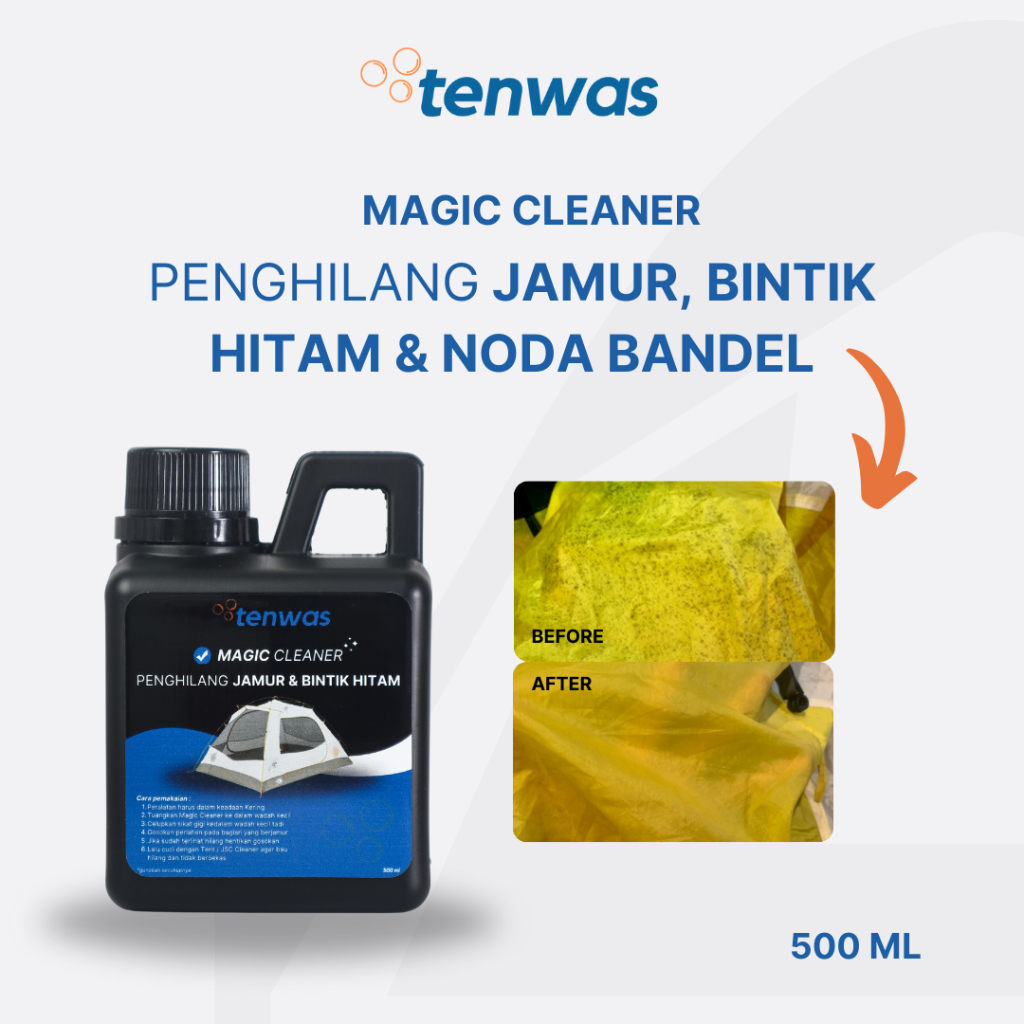 Jual Tenwas Magic Cleaner 500ml | Penghilang Jamur, Bintik Hitan & Noda ...