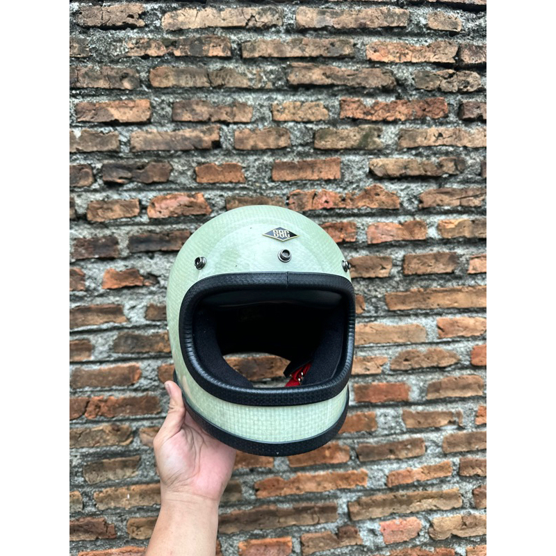 Jual HELM KUSTOM MINI GRINGO MODEL RAW | Shopee Indonesia
