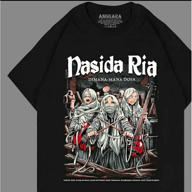 Jual KAOS NASIDA RIA DIMANA MANA DOSA/KAOS PUNK ROCK PARODI | Shopee ...