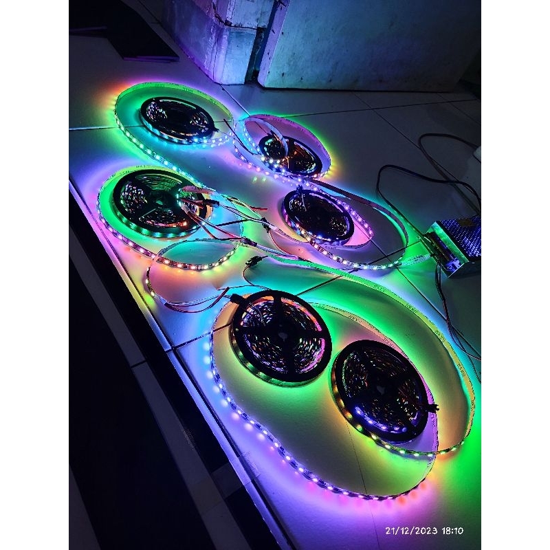 Jual Paket led Strip Lampu Aquarium Bis SHD HDD MHD Double Glass kaca ...