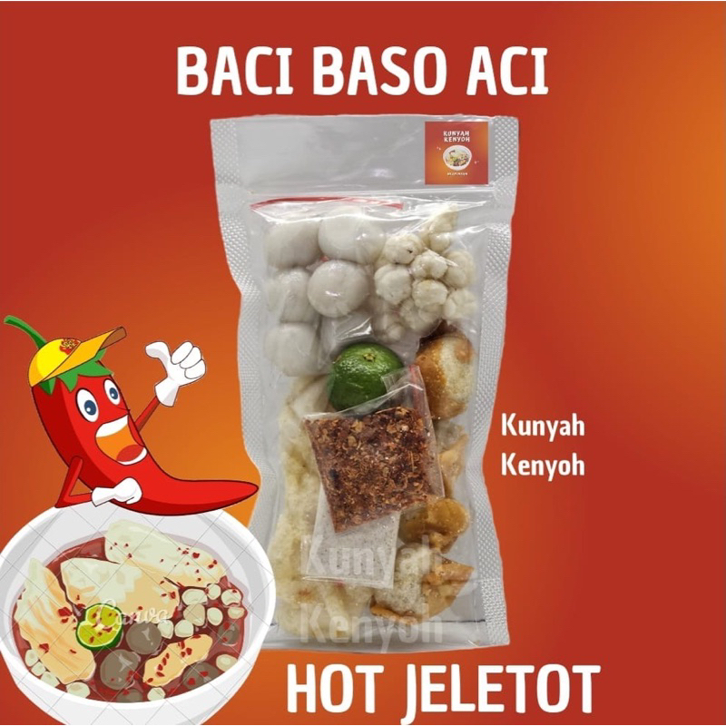 Jual Baso aci instan boci Bandung Gurih pedas seger | Shopee Indonesia