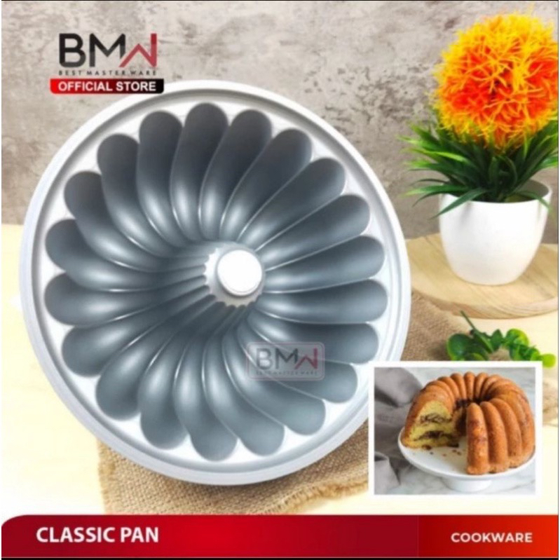 Jual Loyang classic marmer cake ORIGINAL BMW ANTI LENGKET / loyang kue ...