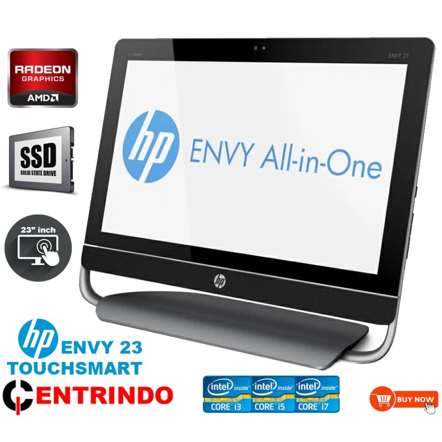 Jual PC AIO HP ENVY 23 Core i5-3470 Radeon | 16B/SSD512GB | 23 ...