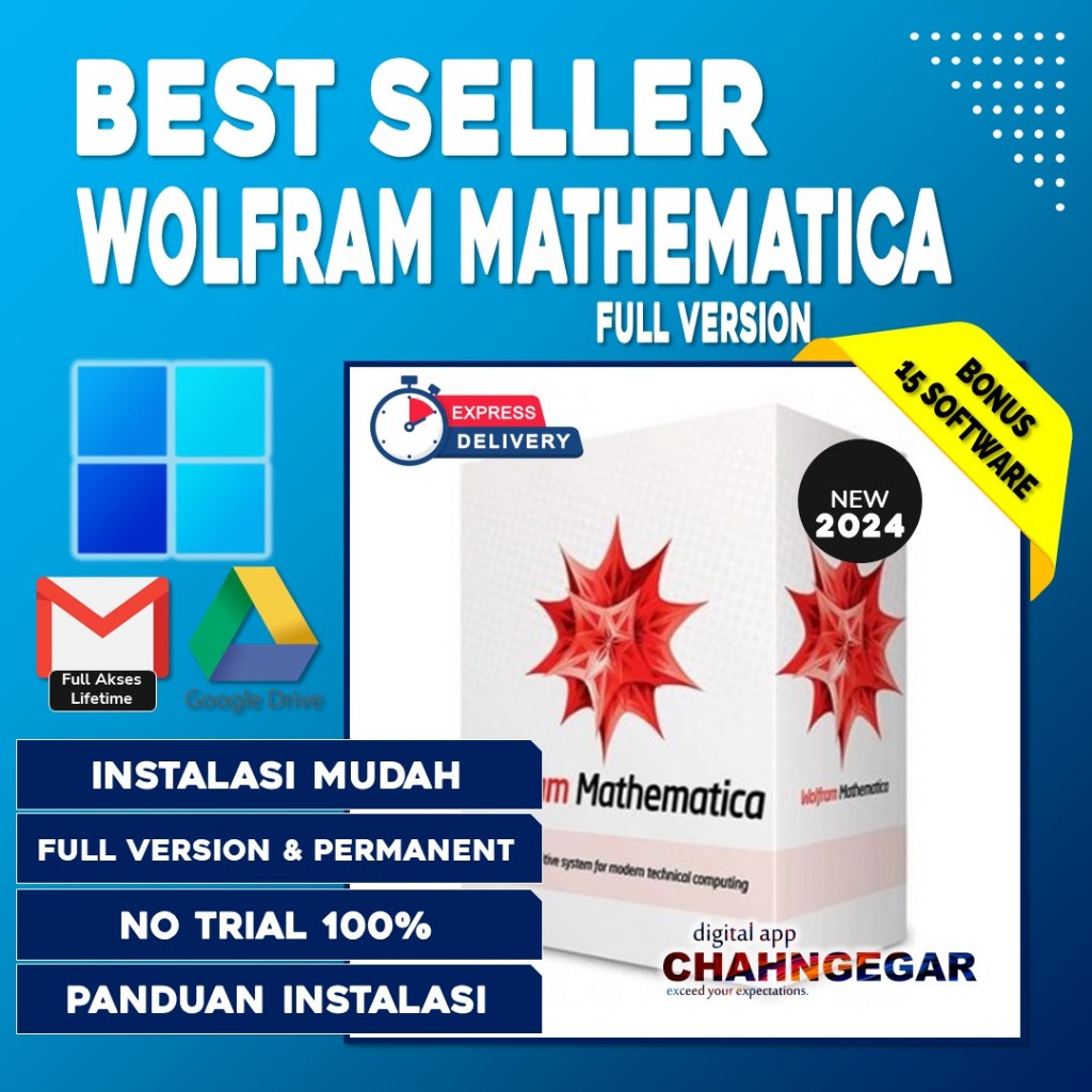 Jual Wolfram Mathematica 14.2.1 v2025 Pro + Serial Number Full Version Lisensi Lifetime Wolfram ...