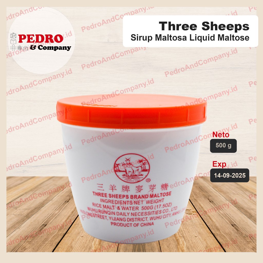 Jual Three sheeps brand Maltose Gula Beko 500 gram - sucrose syrup ...