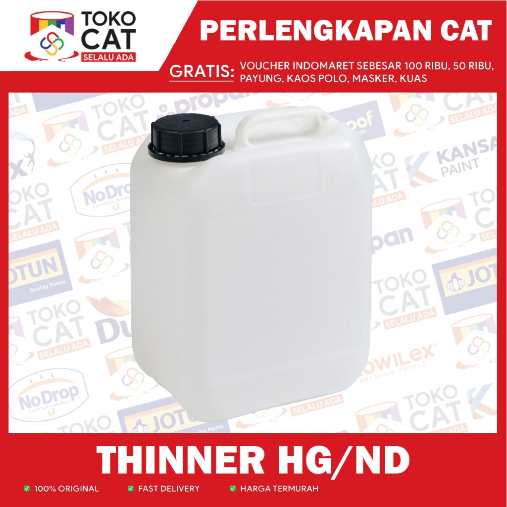 Jual THINNER SERBAGUNA | HG SUPER 20 LITER + DRIGEN | THINNER PENGENCER ...