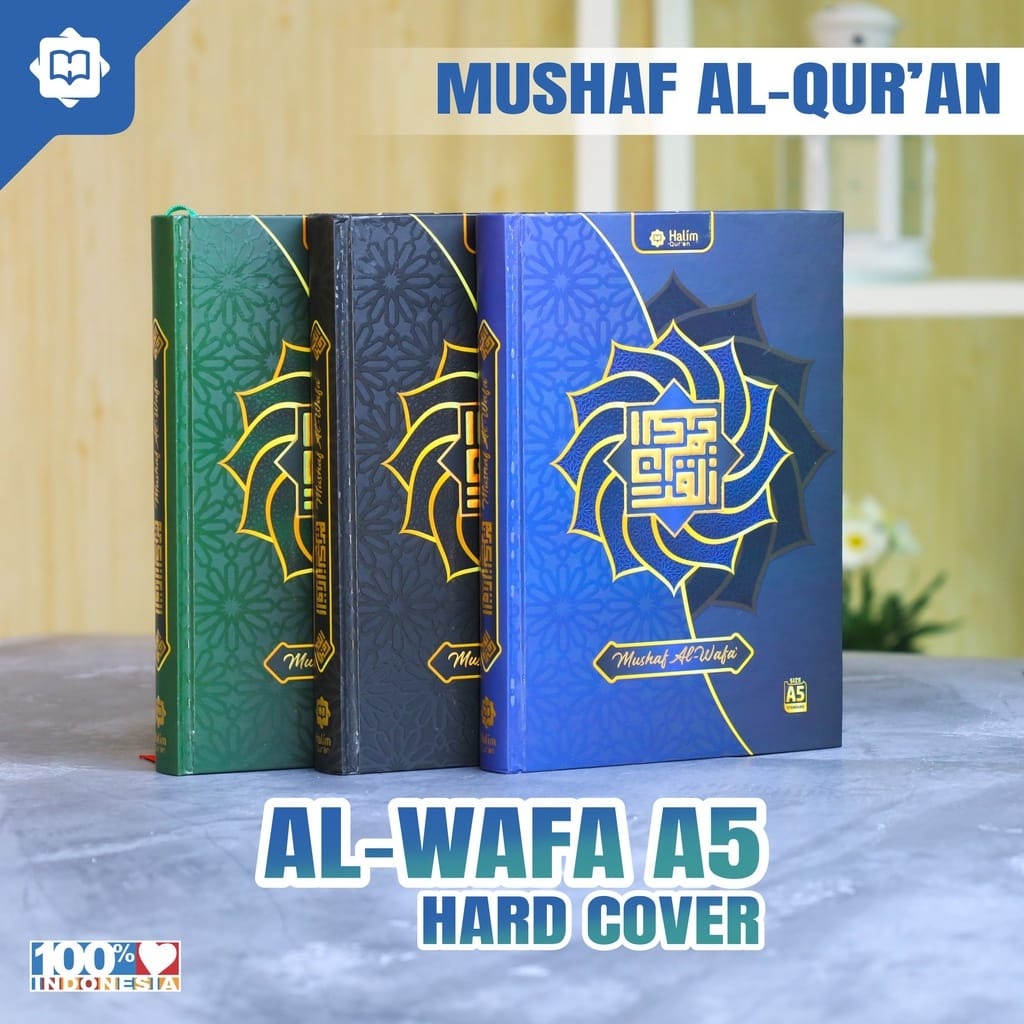 Jual HAJ - Al Quran Al Wafa A5 Hard Cover - Al Quran Halim Al Wafa ...