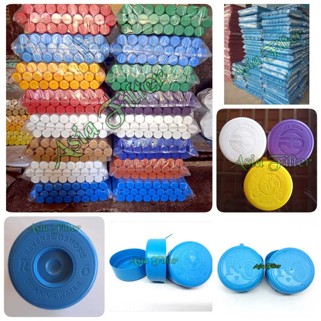 Jual TUTUP GALON ISI ULANG TUTUP RO 19 liter tutup galon ISI 1000 pcs ...