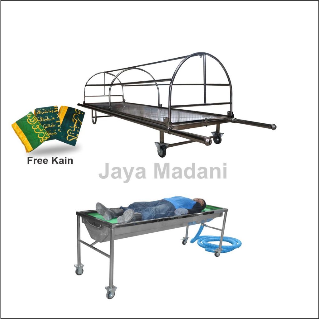 Jual Keranda Mayat / Keranda Jenazah Stainless (1 set lengkap) | Shopee ...