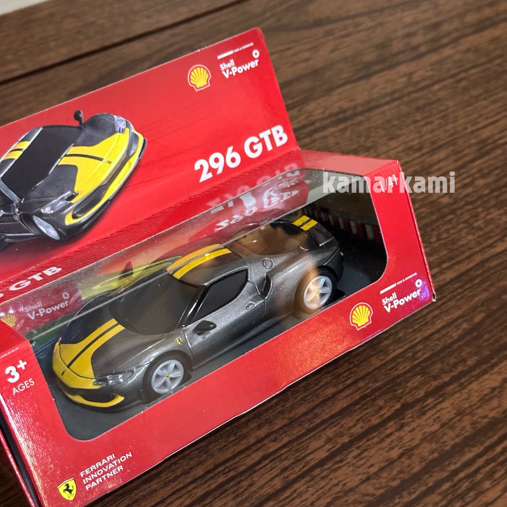 Jual Shell Ferrari 296 GTB Diecast 1:41 Official Product Original ...