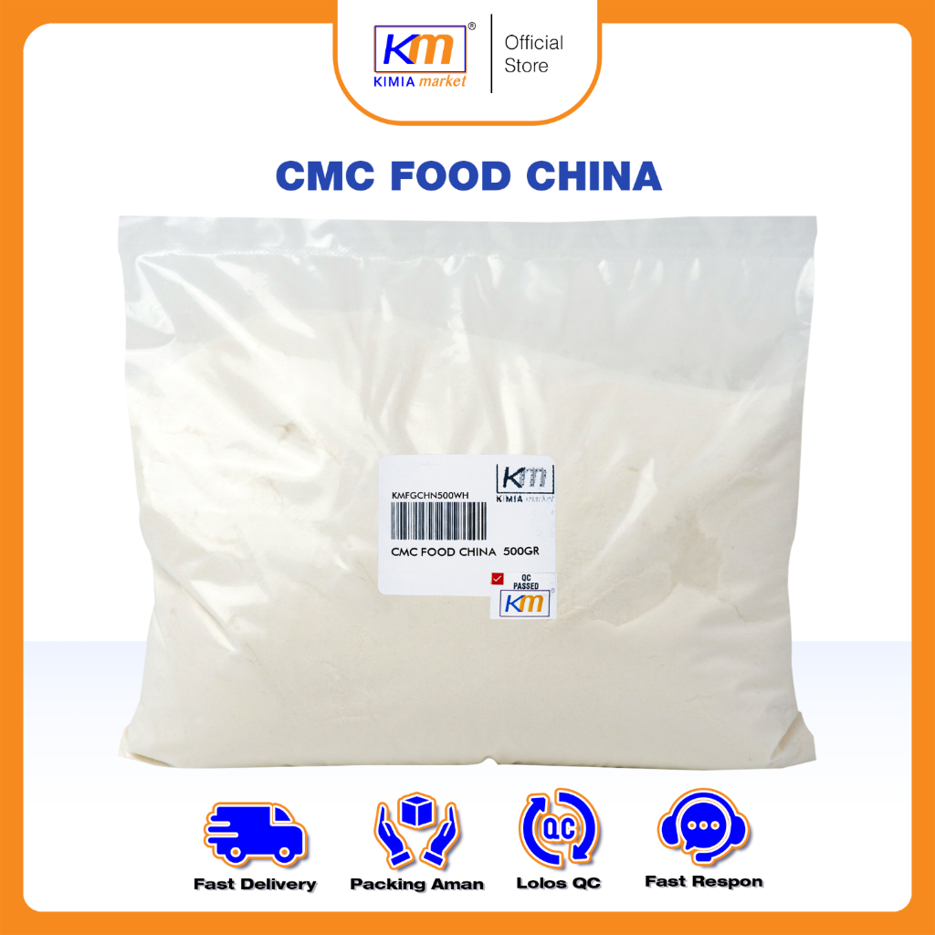 Jual CMC Food China 500gr / Natrium Karboksimetil Selulosa / Pengental ...