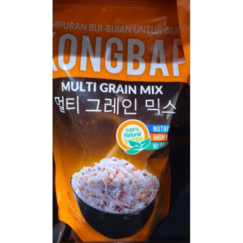 Jual Kongbap Multi Grain Mix 1kg Free Dus Expired November 2026 orange ...