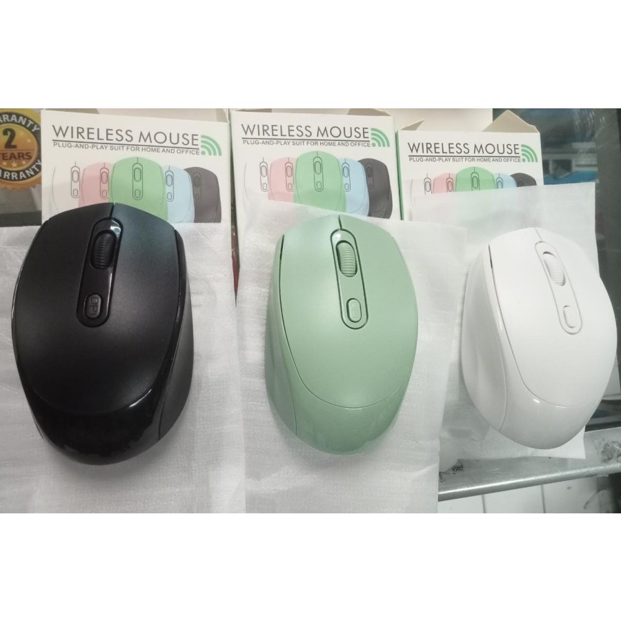 Jual MOUSE WIRELESS DF DATAFAST WARNA PASTEL | MOUSE SILENT CLICK ...
