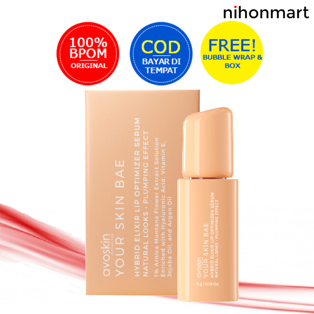Jual Avoskin Your Skin Bae Hybrid Elixir Lip Optimizer Serum 5g ...