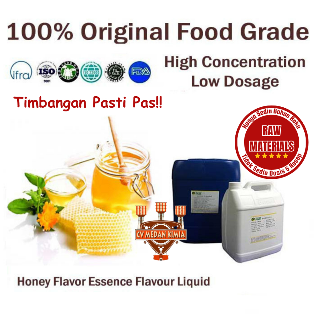 Jual Perisa Perasa Aroma Madu Essence Honey Flavour Madu Flavor 1kg ...