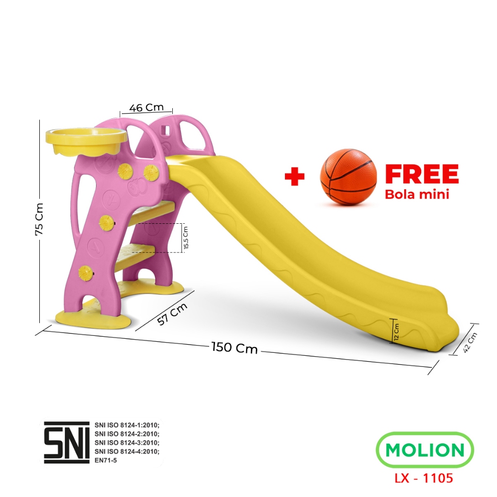 Jual Mainan SNI Perosotan Anak Mainan Prosotan HDPE Seluncuran Anak ...